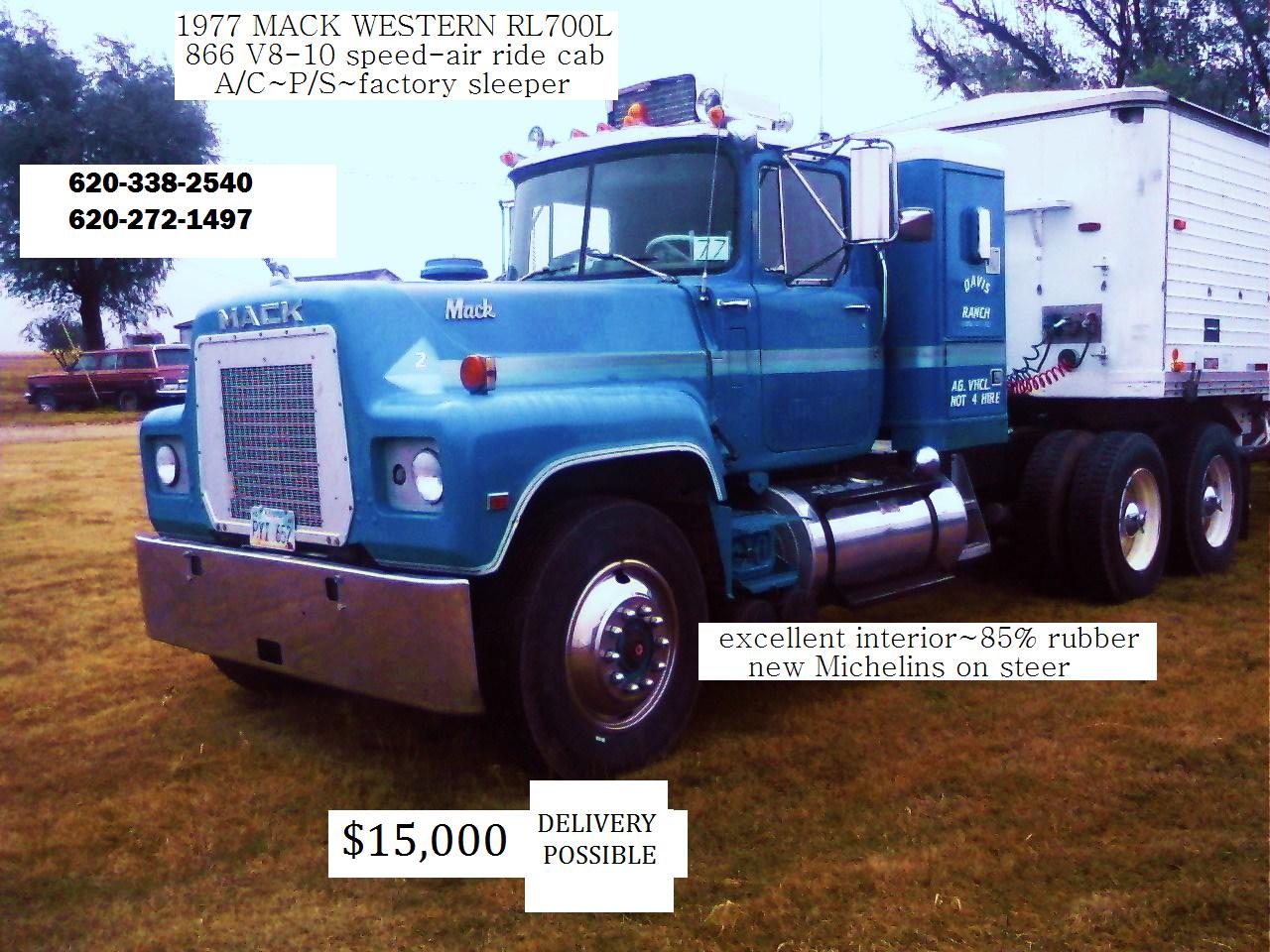 Mack RL700L - Classic Mack Trucks 1950-1989 - BigMackTrucks.com